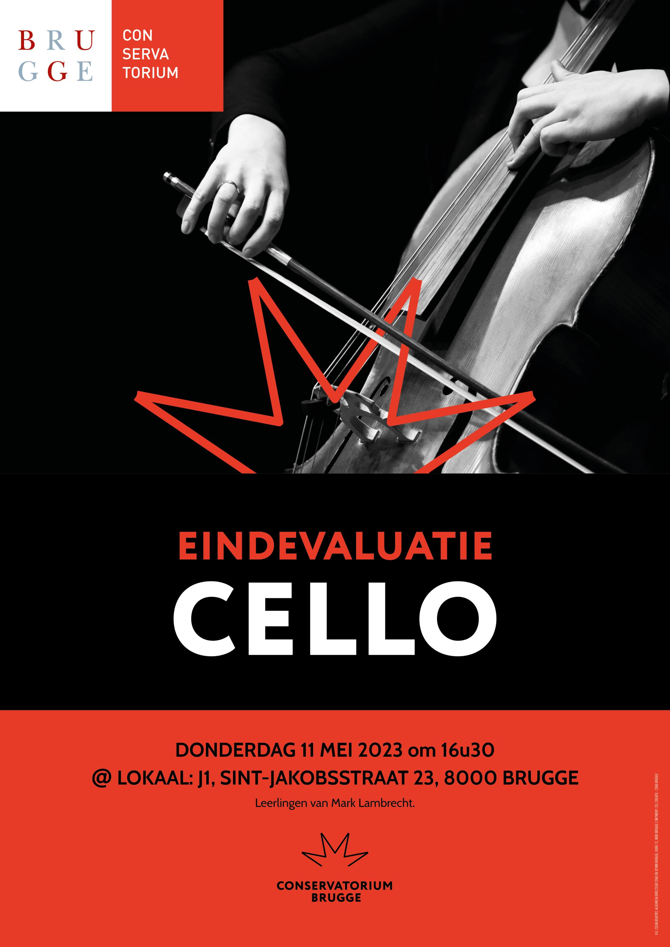 Eindevaluatie Cello | Conservatorium Brugge